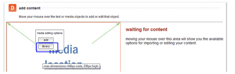Add Media from the Library - Udutu