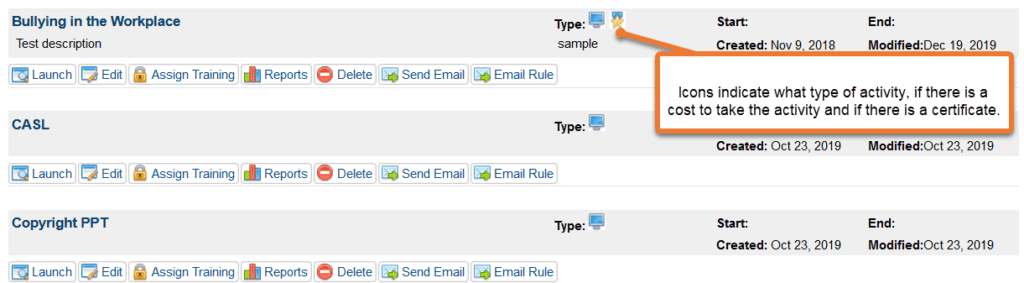 My Activities Tab Overview - Udutu