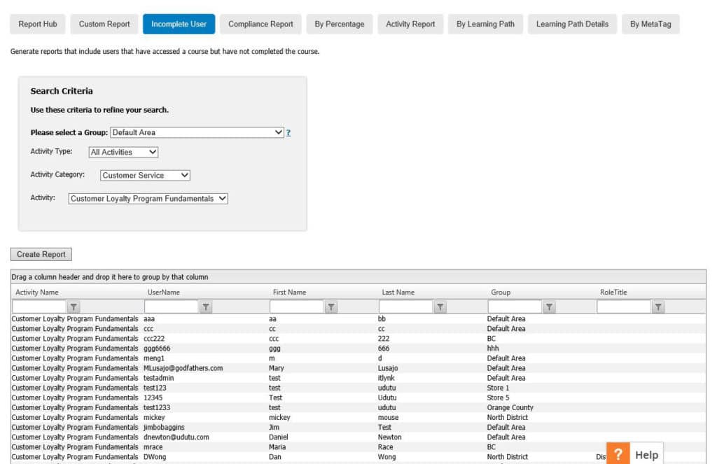 Incomplete User - Udutu