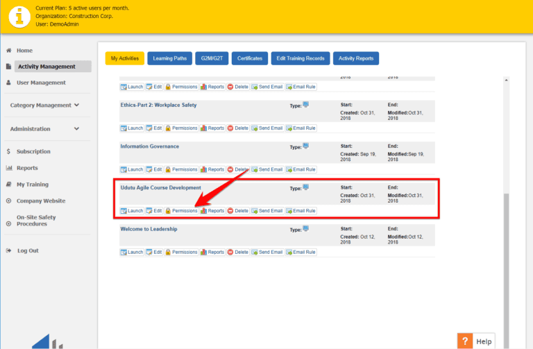 How to upload an online (SCORM) course - Udutu